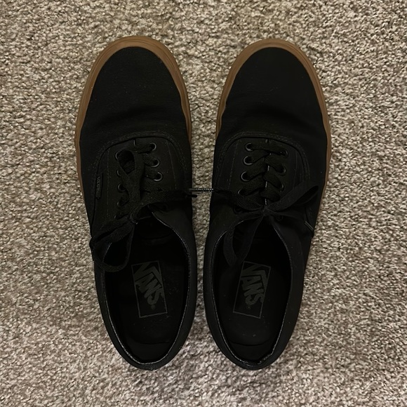Vans | Shoes | Mena All Black Classic Vans | Poshmark
